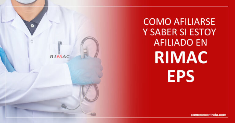 EPS Rimac: Cómo Afliarse. Cobertura. Clínicas. Teléfono.