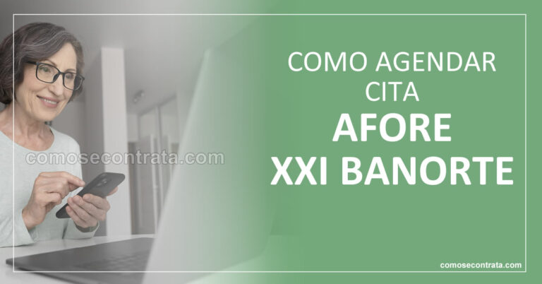 Afore xxi Banorte - Cómo Programar Cita - Teléfono e Internet